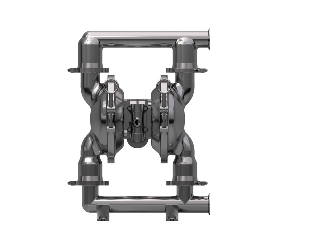 FDA Air Operated Pneumatic Diaphragm Pump For Food Industry tomato sauce