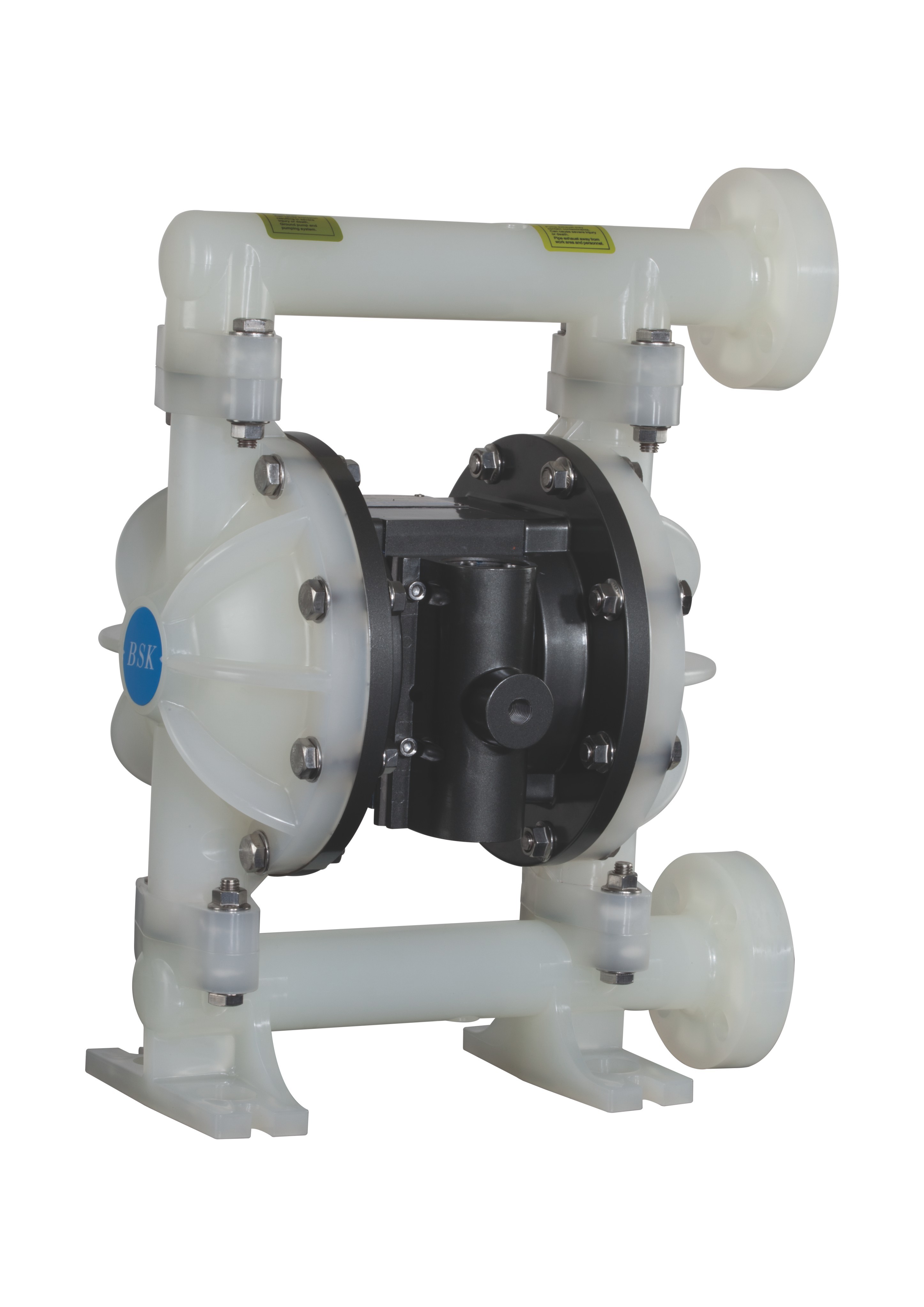 Air Operated Polypropylene Diaphragm Pump For Waste Water / Volatile Liquid